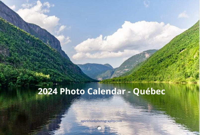 2024 Quebec Landscape Photography Calendar – Spirit Bird Photography